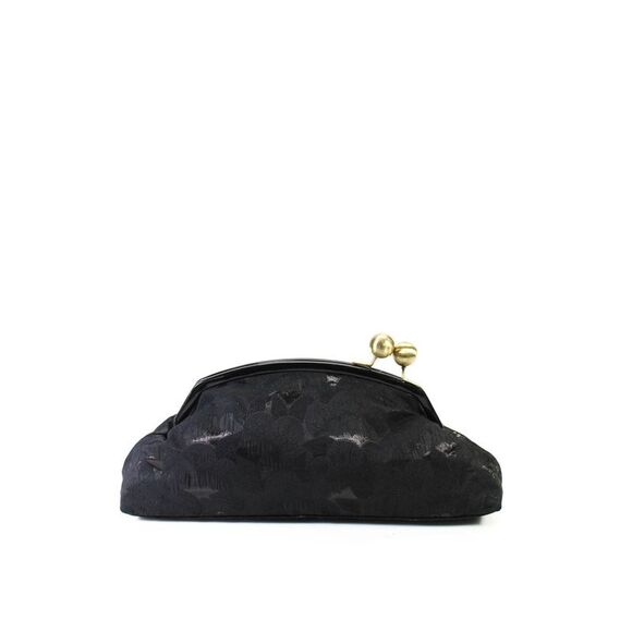 Trina Turk | Bags | Trina Turk Womens Framed Kiss Lock Floral Jacquard ...